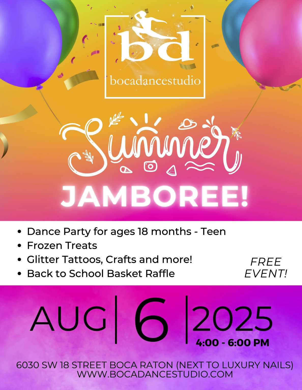 Summer Jamboree! – Boca Dance Studio